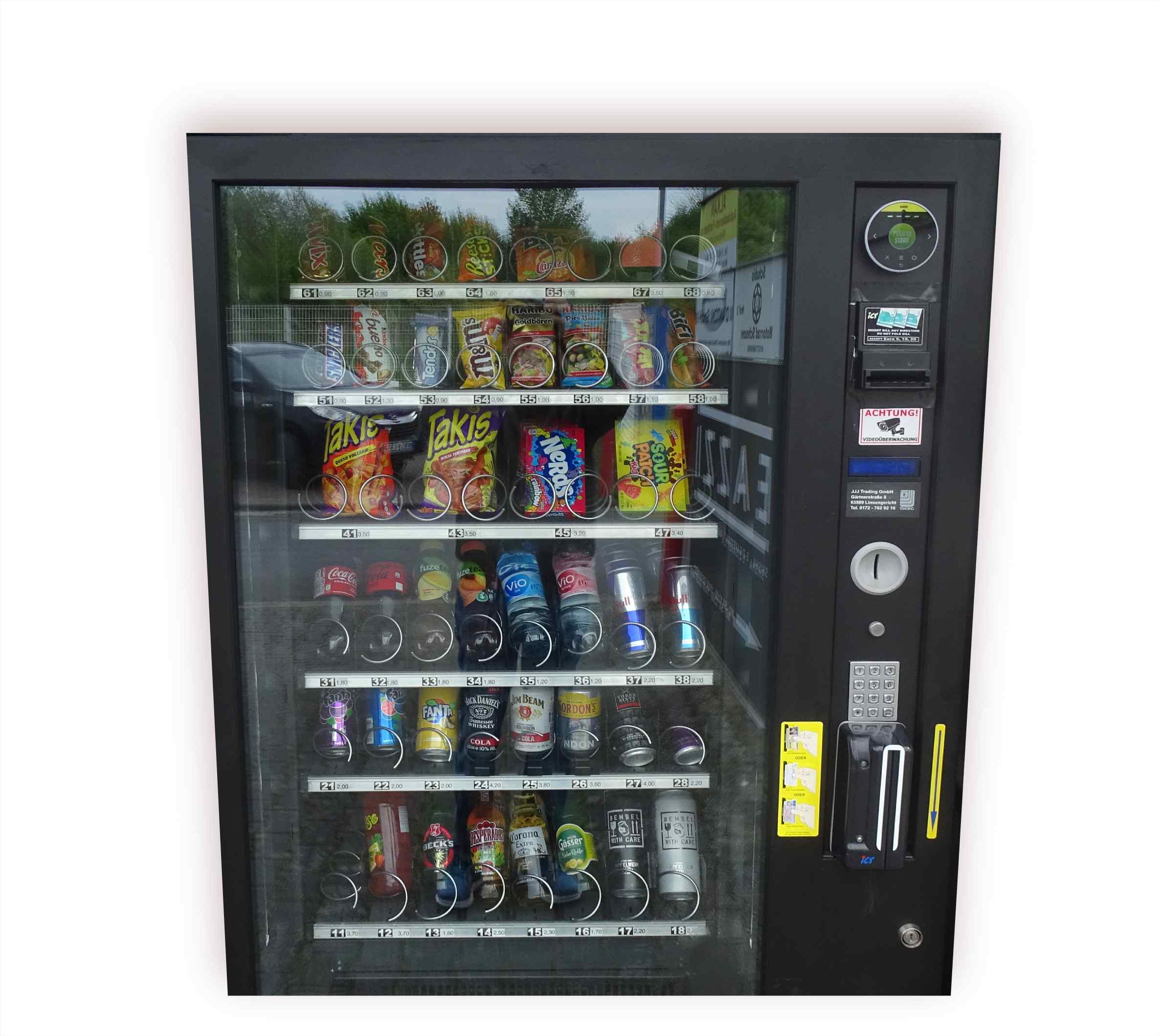 JJJ-Trading.de - Getränke und Snackautomaten für leckere Erfrischungen